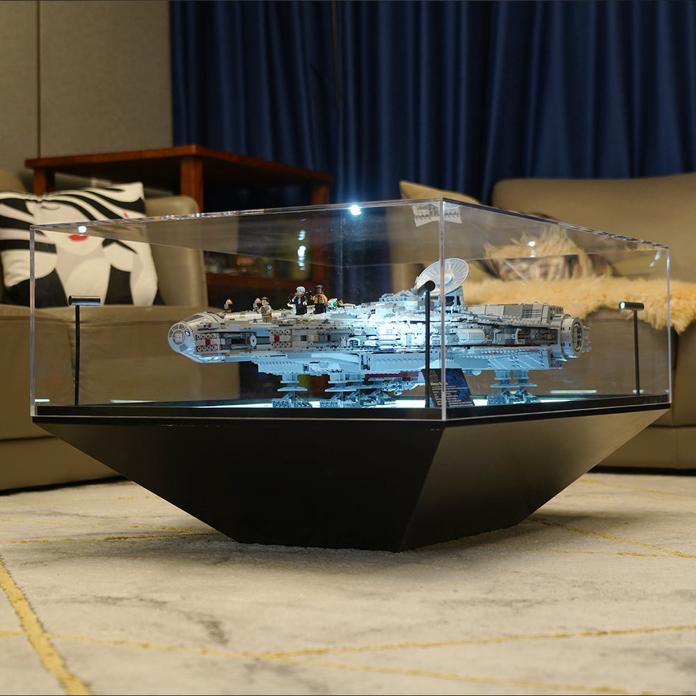 【Premium】LED Display Case For LEGO 75192 StarWars Millennium Falcon