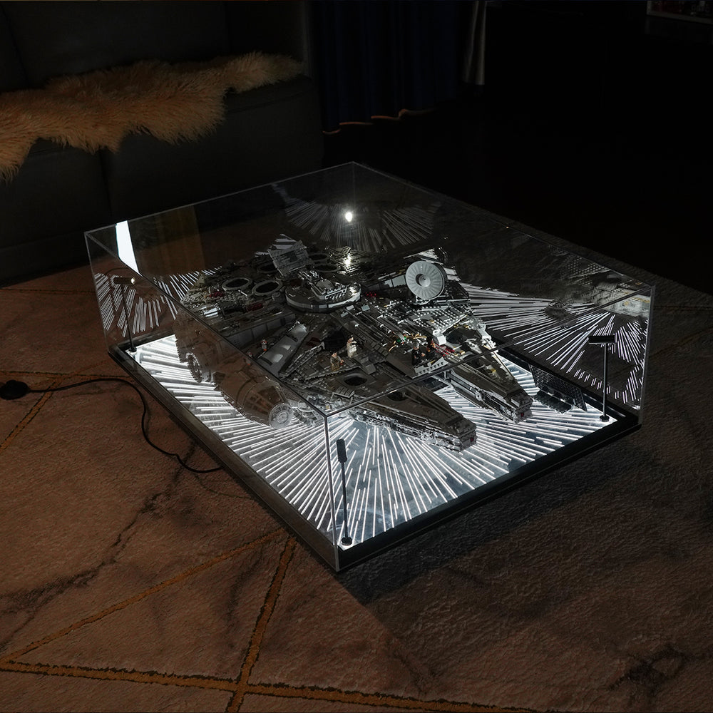 【Premium】LED Display Case For LEGO 75192 StarWars Millennium Falcon