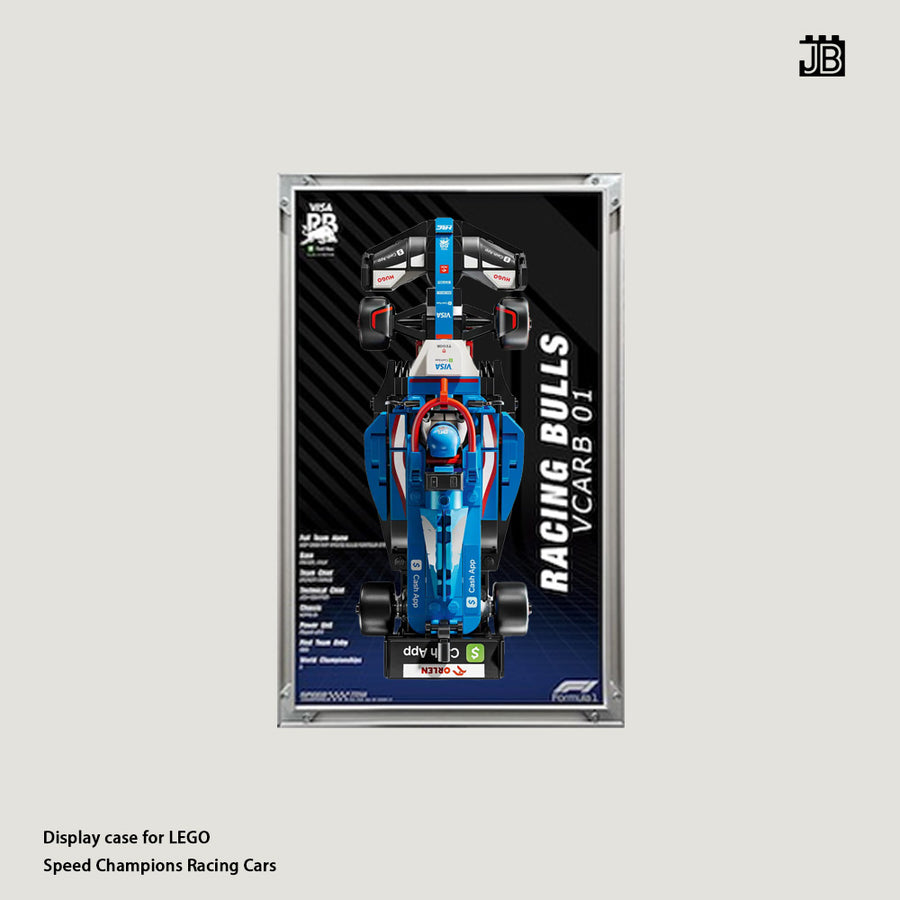 Acrylic Display Case For LEGO F1 Speed Champions