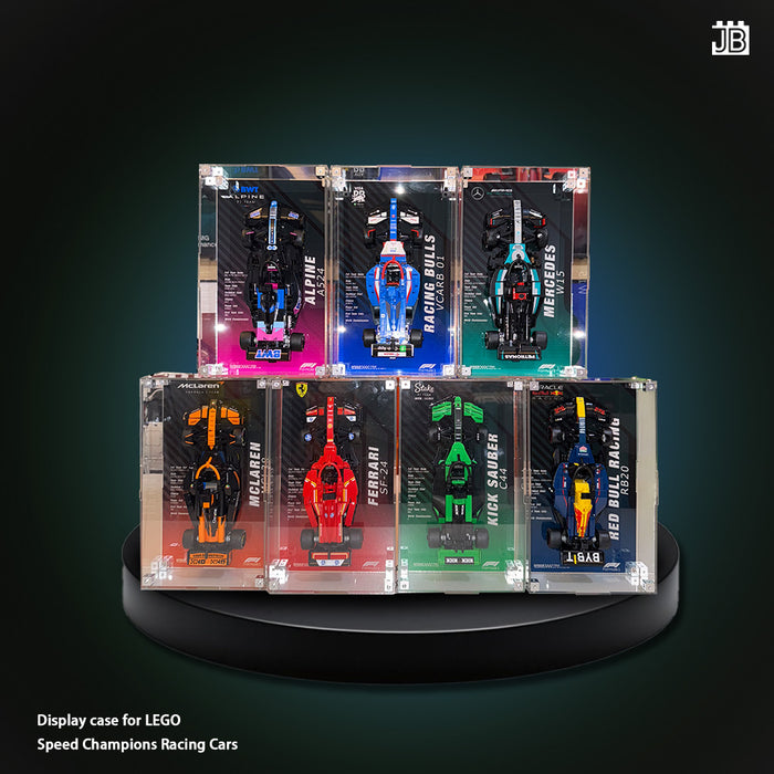 Acrylic Display Case For LEGO F1 Speed Champions