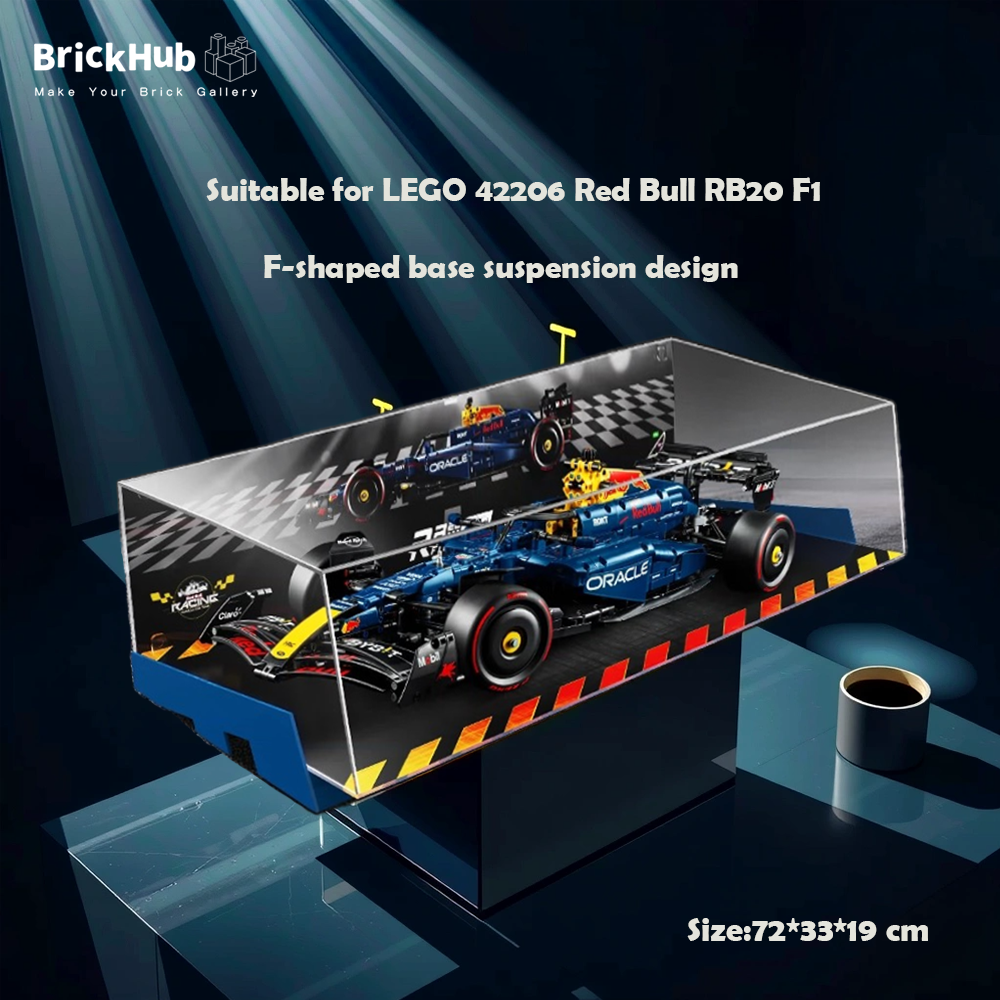 LEGO® F1 DISPLAY BOX ferrari redbull mercedes