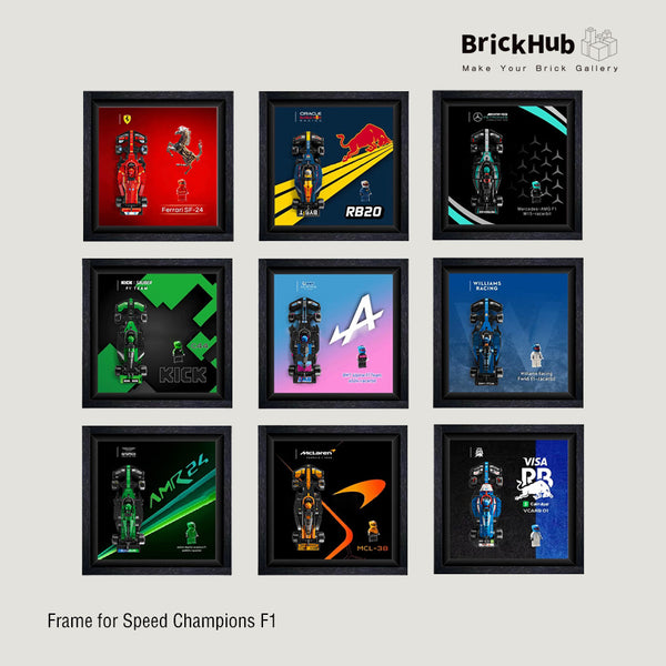 Frame for LEGO® Speed Champion F1® FORMULA ONE